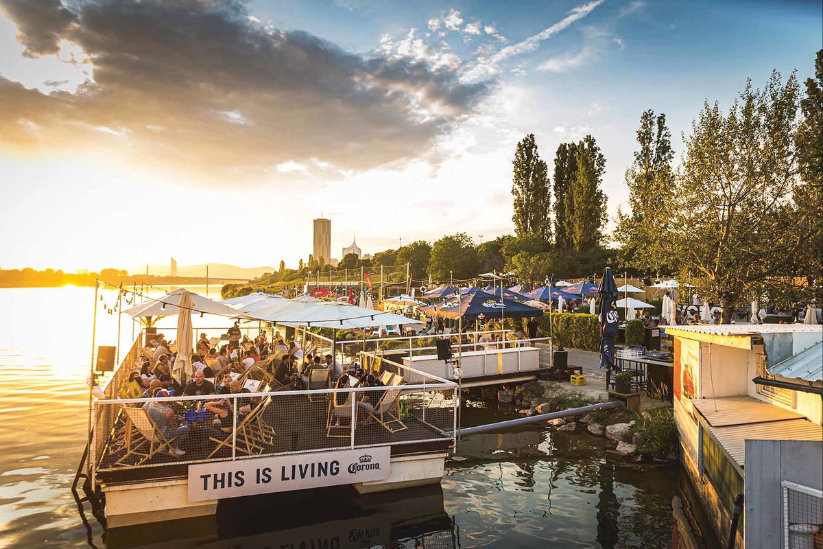 Die besten Strandbars in Wien - FALTER