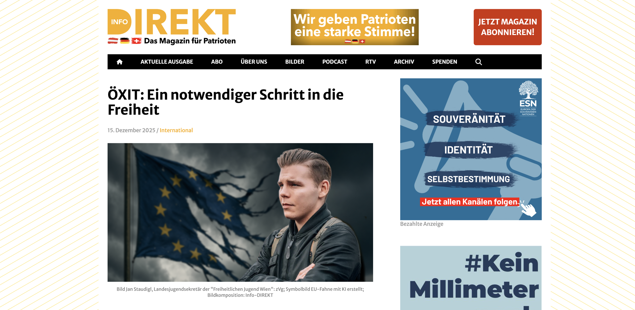 Blauland: Ein blauer „Gulag“ namens Europa - FALTER