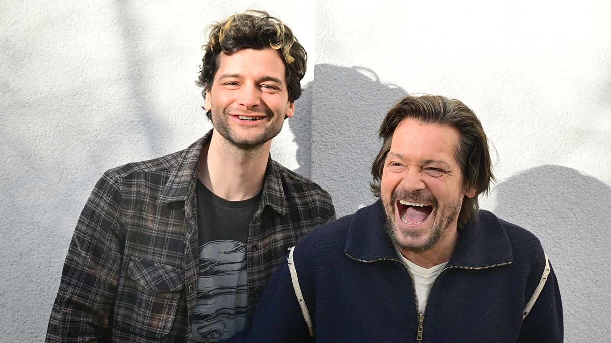 Gemeinsam auf der Bühne: Schauspieler Fritz Karl und sein Sohn Aaron ...