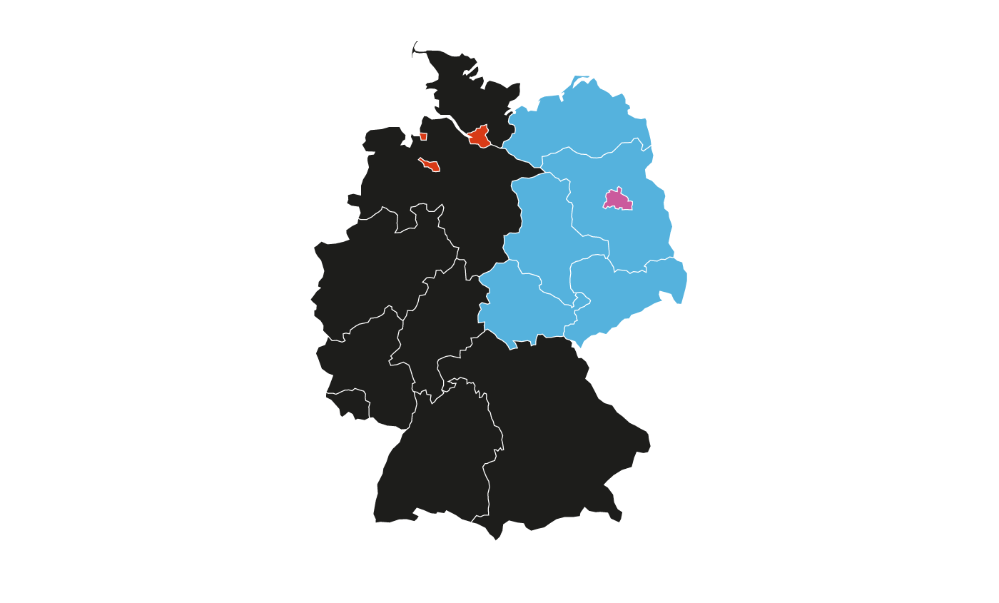 Bundestagswahl: Deutschland hat wieder eine Mauer, die Ost und West ...