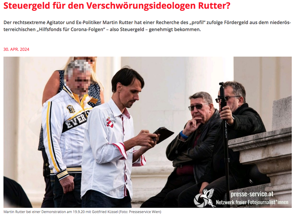 Pressefreiheit: In eigener Sache - FALTER