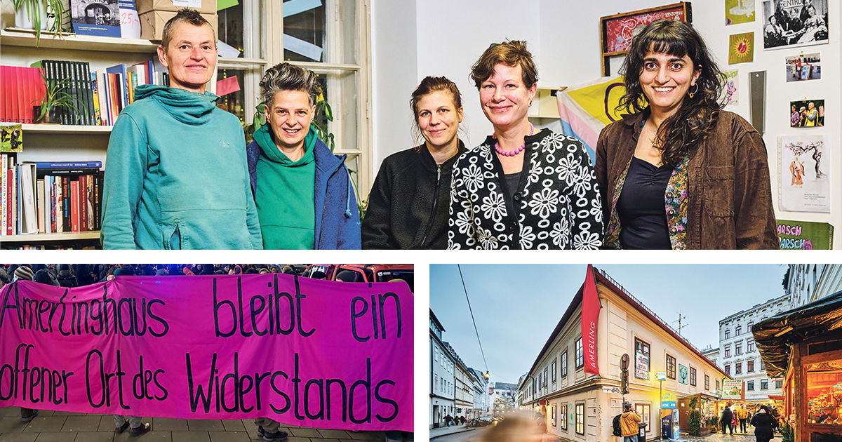 Sparkurs in Wien: Muss das Kulturzentrum Amerlinghaus zusperren? - FALTER