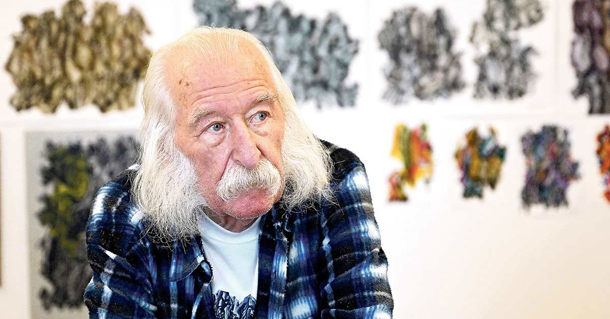 Ein Star in Kiew, unbekannt in Wien: Der Maler Ivan Marchuk im Gespräch ...