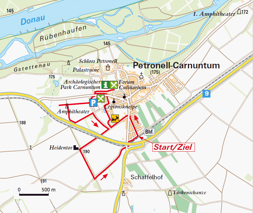 Wanderung auf den Spuren der alten Römer in Carnuntum - FALTER