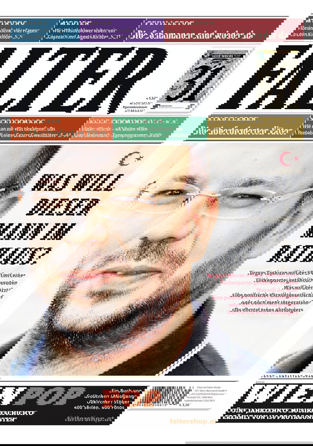 Die Köpfe dieser Ausgabe - FALTER 31/2015 - FALTER.at