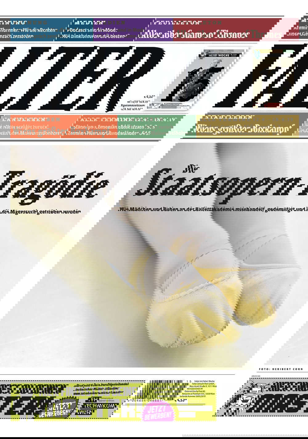 Der beste Livemoment der Welt der Woche - FALTER 15/2019 - FALTER.at