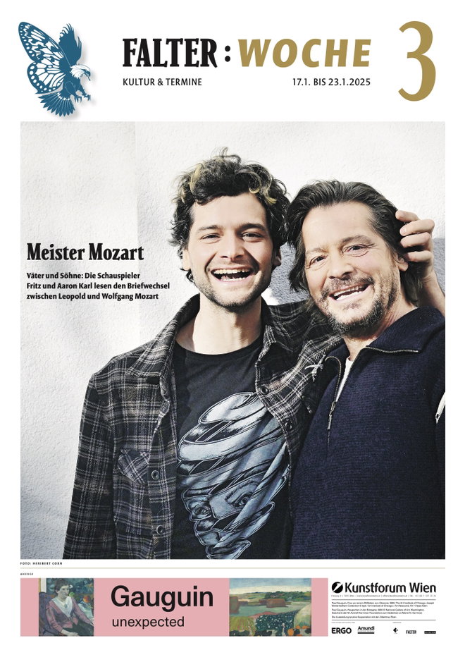Gemeinsam auf der Bühne: Schauspieler Fritz Karl und sein Sohn Aaron ...