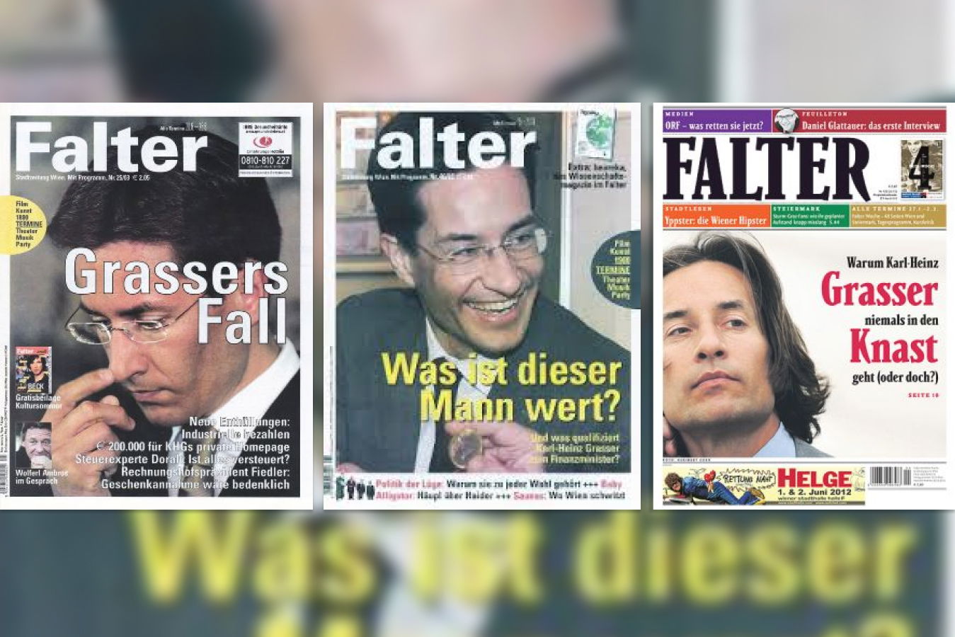 Korruption: 22 Jahre mit Grasser - FALTER