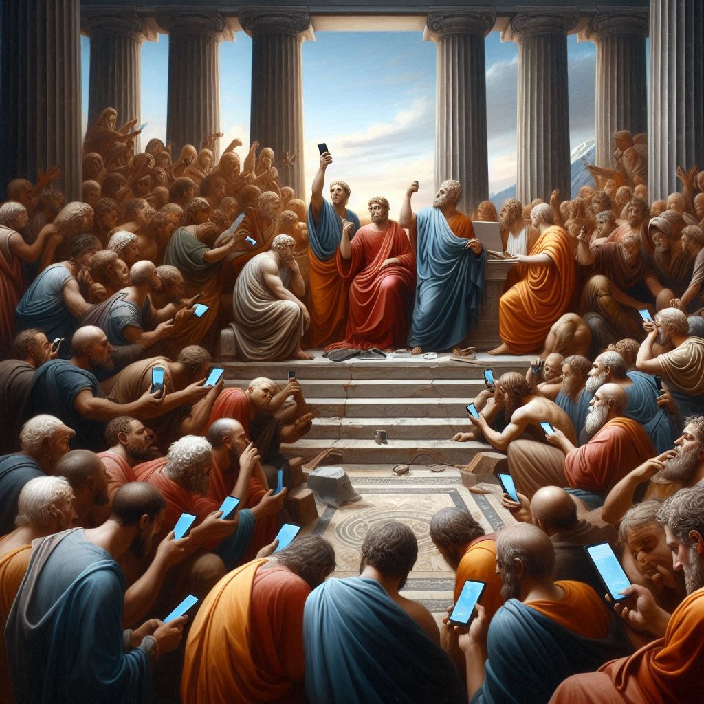 Keine Lobgesänge auf die Demokratie! Mehr zum Thema öffentlich ...