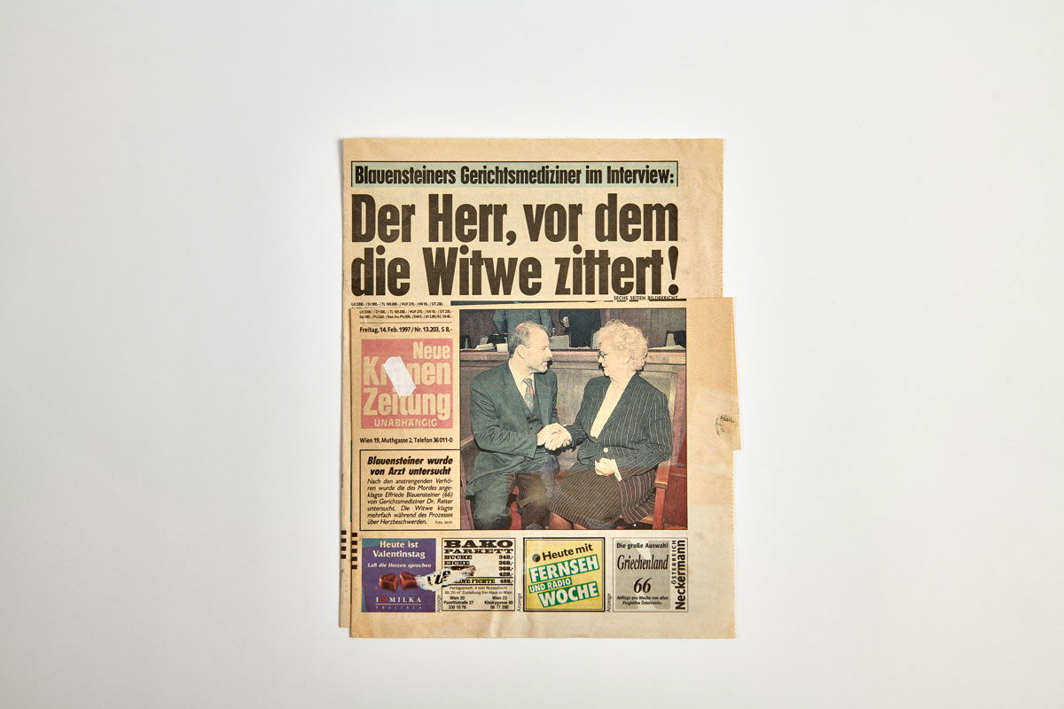 Klenk+Reiter, Folge 6: Der Fall Blauensteiner - FALTER